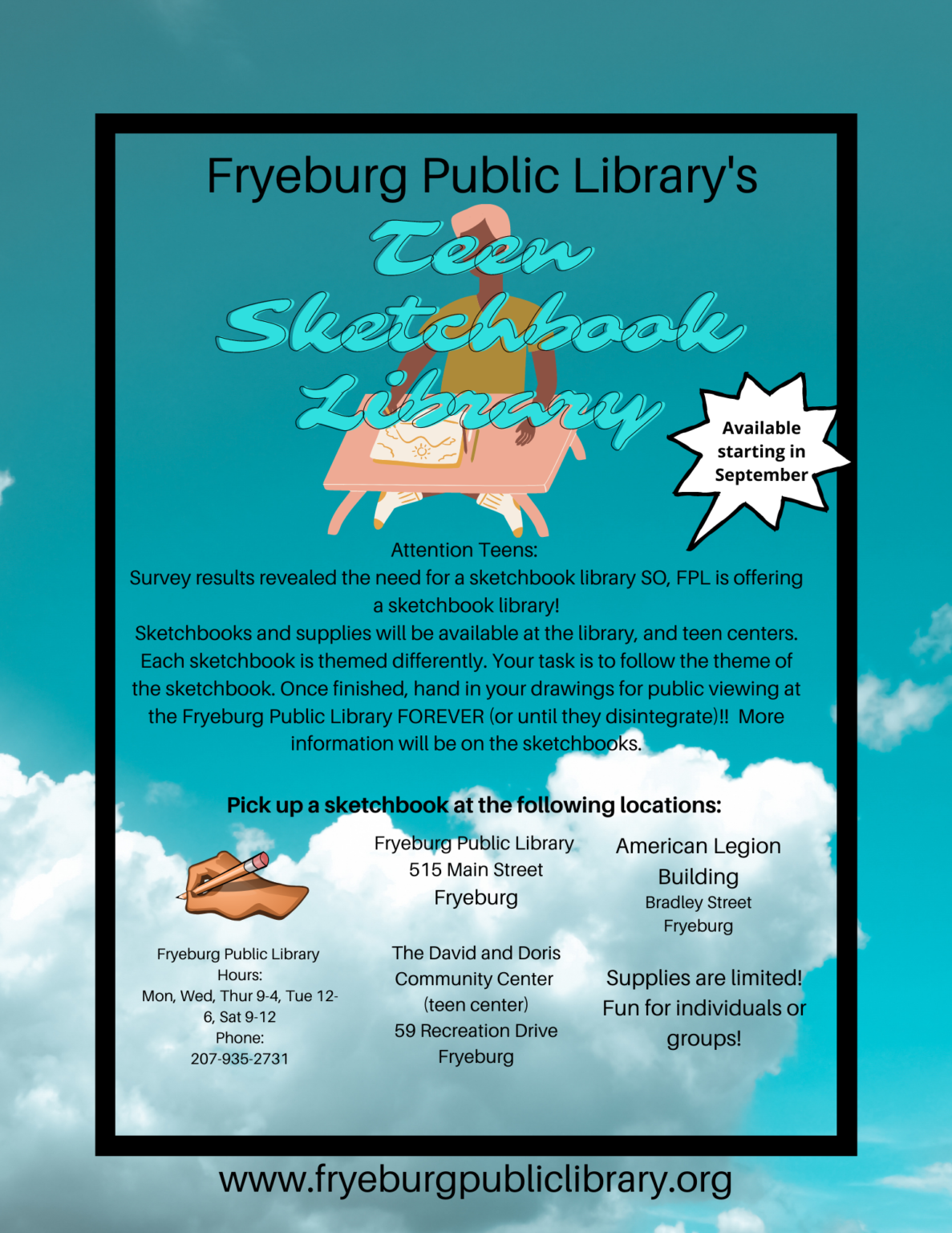 Fryeburg Public Library – 515 Main Street, Fryeburg, ME 04037