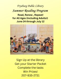 Fryeburg Public Library – 515 Main Street, Fryeburg, ME 04037