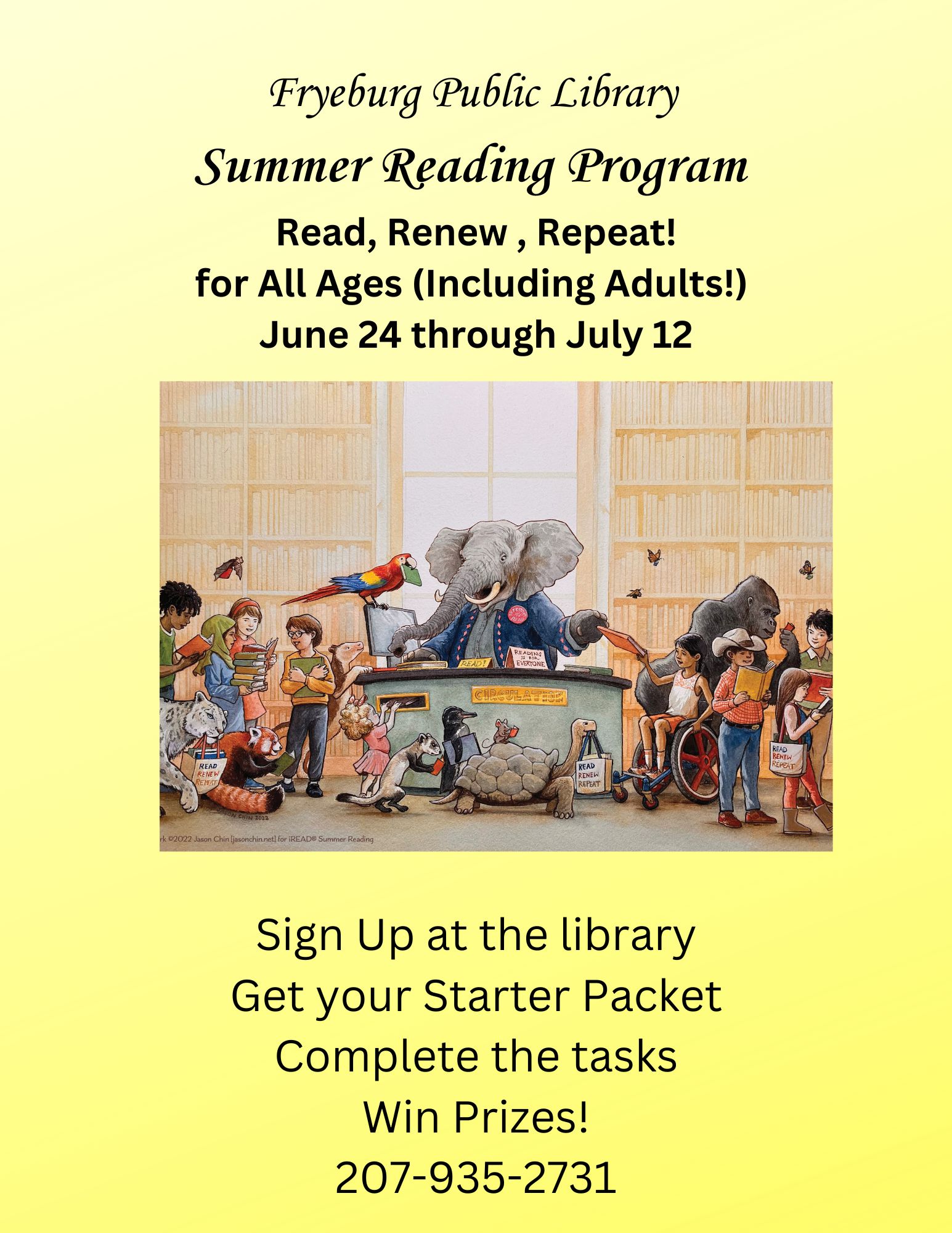 Fryeburg Public Library – 515 Main Street, Fryeburg, ME 04037