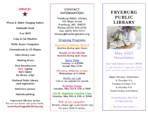 Fryeburg Public Library – 515 Main Street, Fryeburg, ME 04037